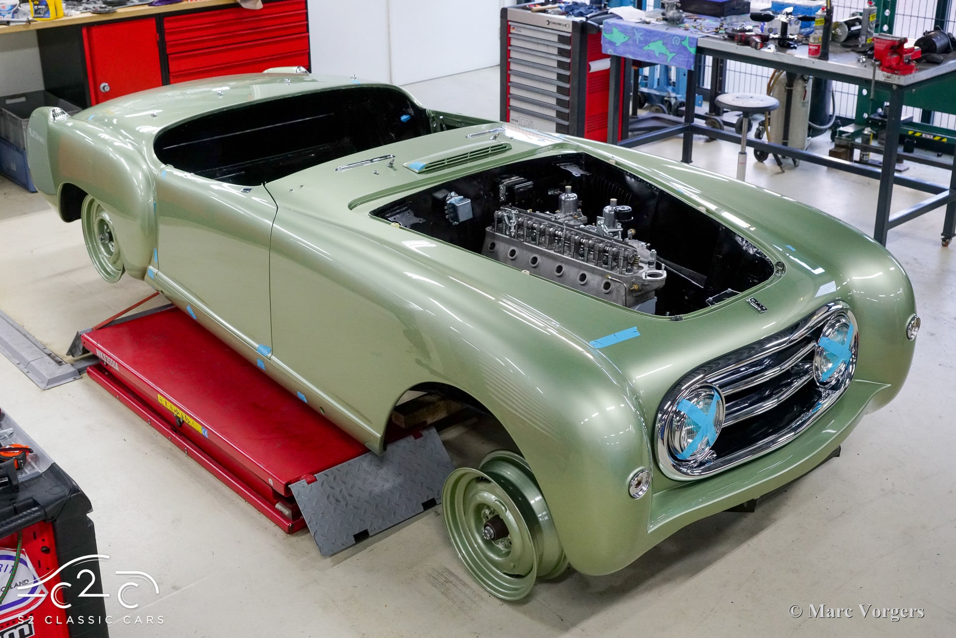 Restauratieproject: Nash Healey Series 2 Pininfarina ⋆ S2 Classic Cars